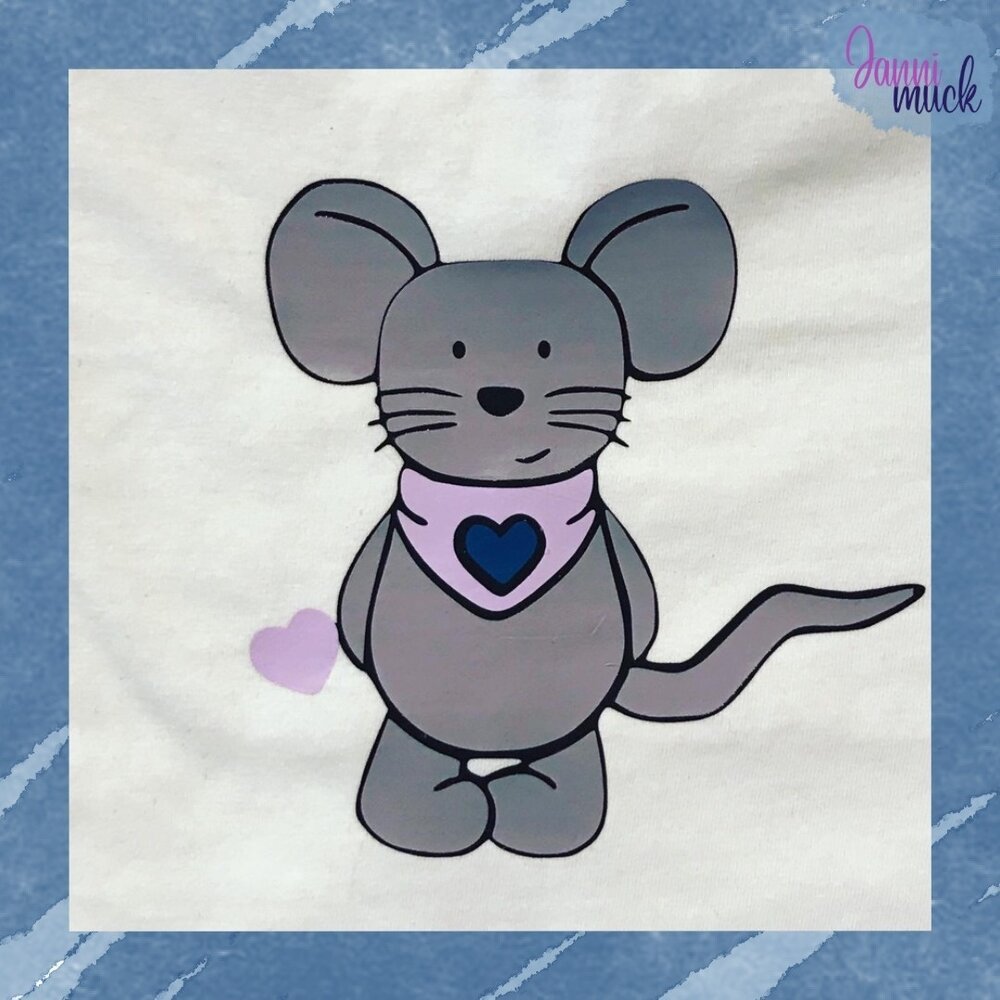 Freebie Plotterdatei Maus Mimi