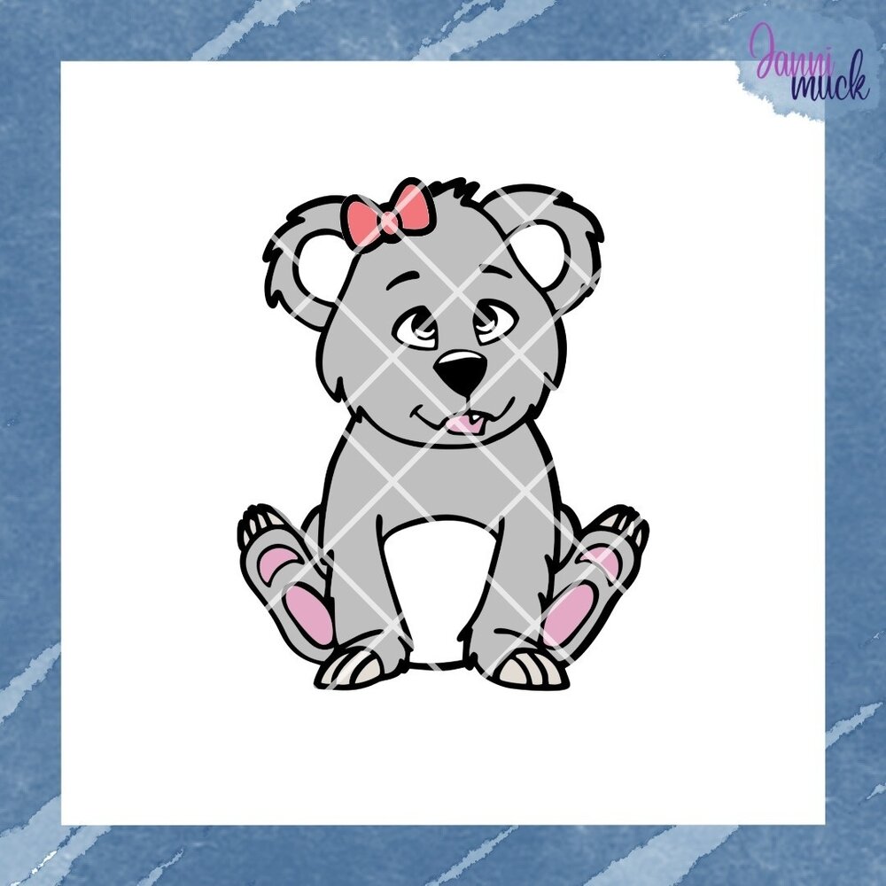 Plotterdatei Koala Keno / Kelly