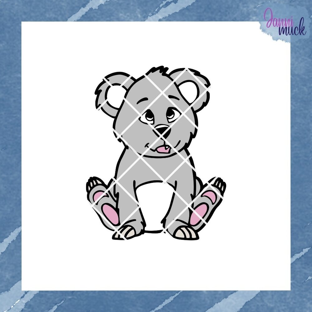 Plotterdatei Koala Keno / Kelly