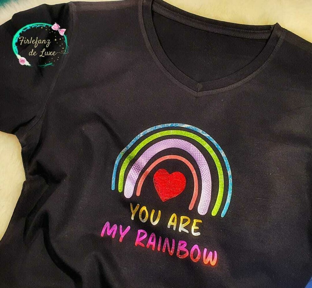 Plotterdatei Rainbow.Love - dxf - svg - png - pdf