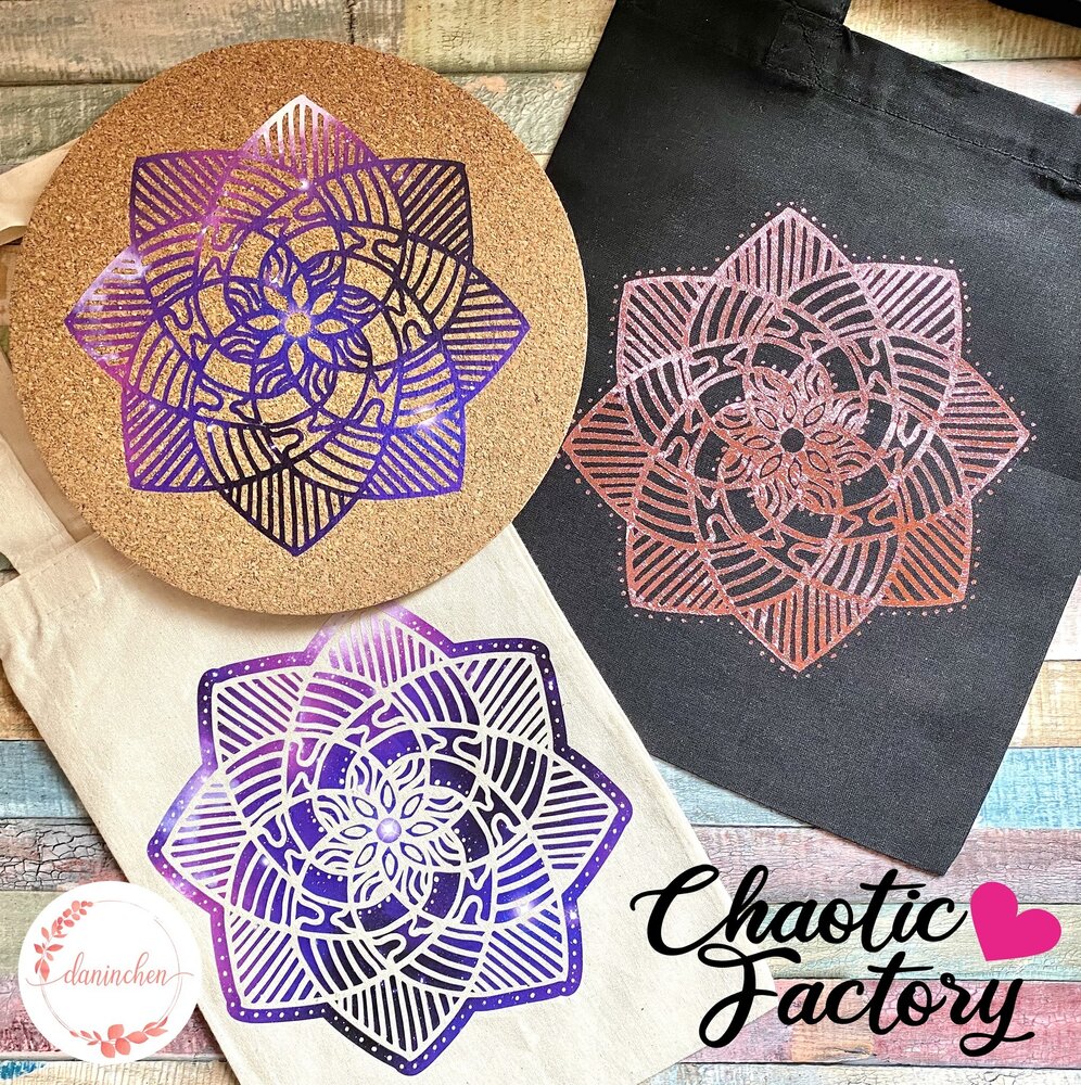 Plotterdatei Chaotic Mandala '21 - dxf - svg - png - pdf