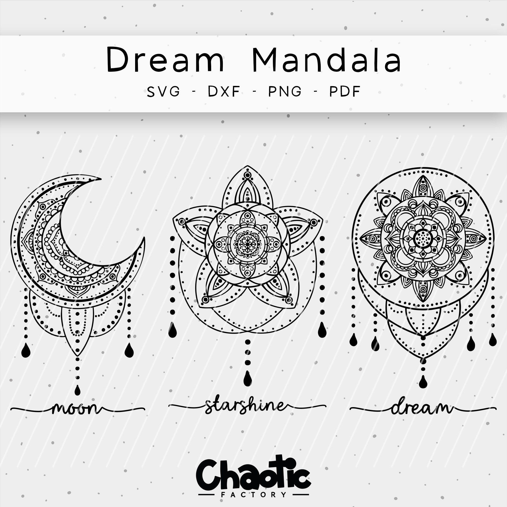 Plotterdatei Dream Mandala