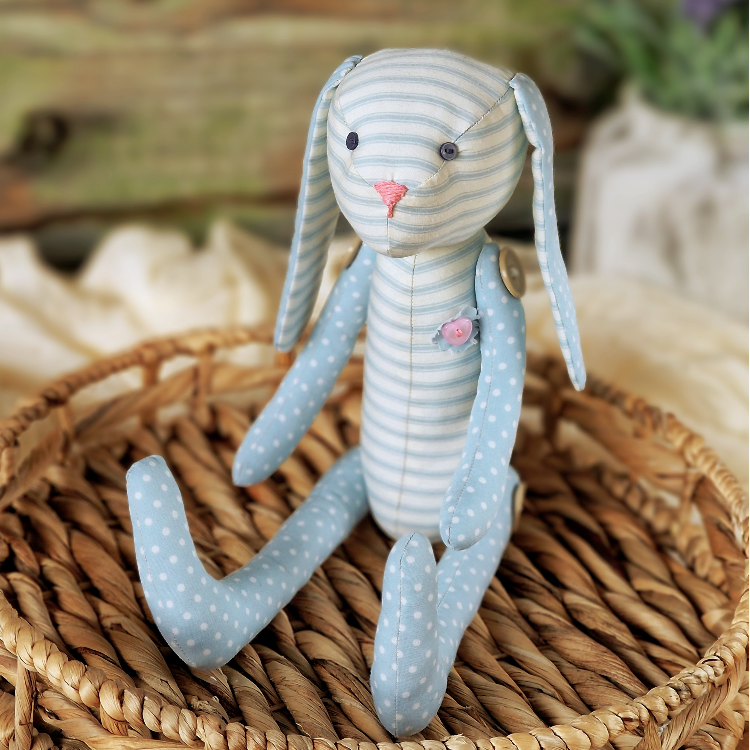 Bunny Doll, Sewing Pattern & Photo Tutorial