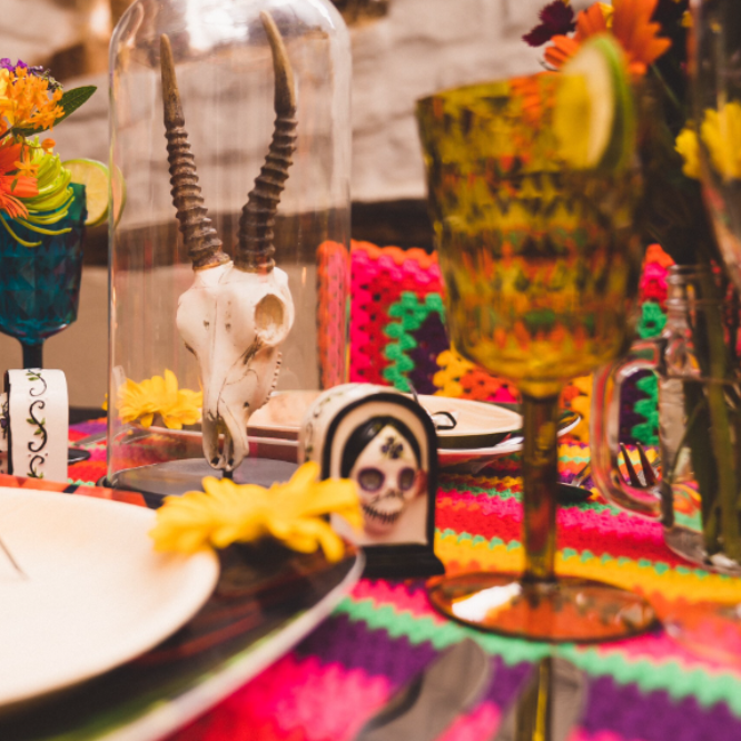 Festival Table Party table setting Crochet PDF