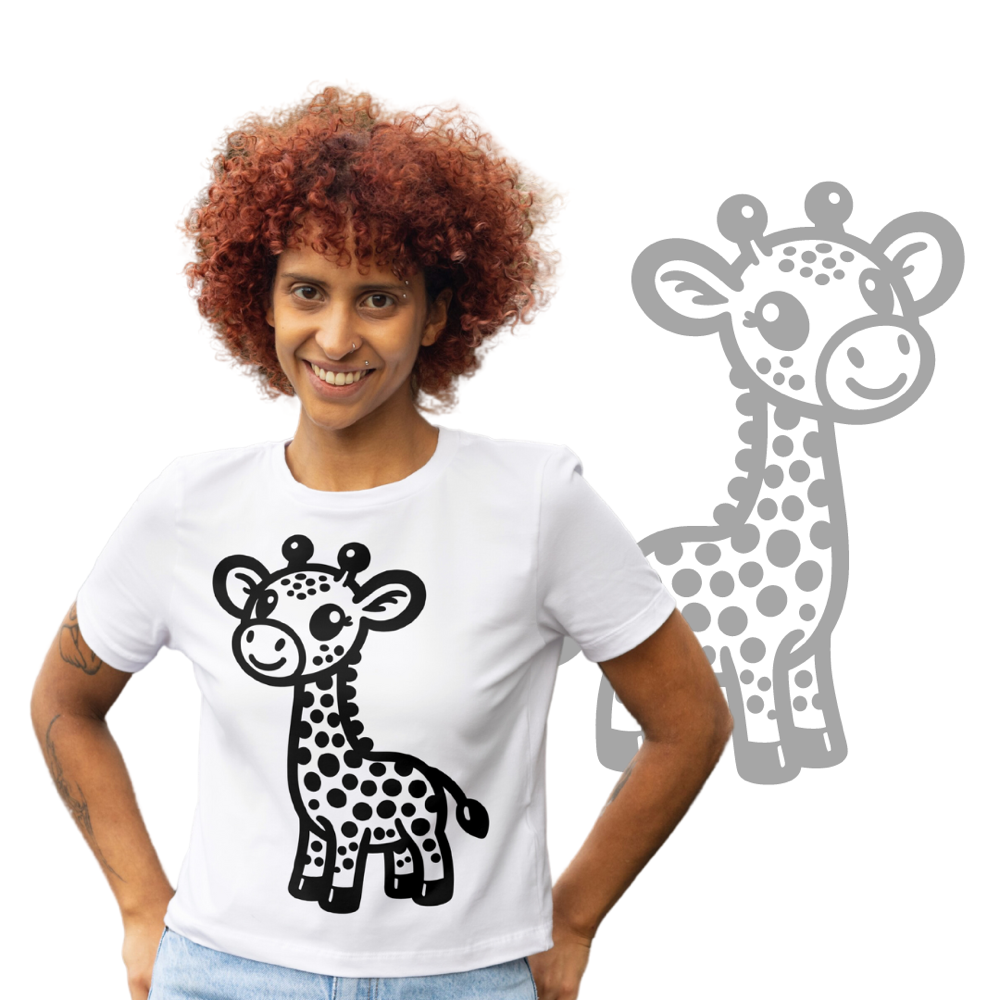Giraffe #2 SVG Savanne Langhals Afrika Wiederkäuer