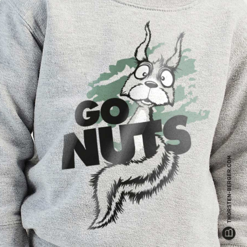 Plotterdatei "Eichhörnchen Flitzi" by Thorsten Berger