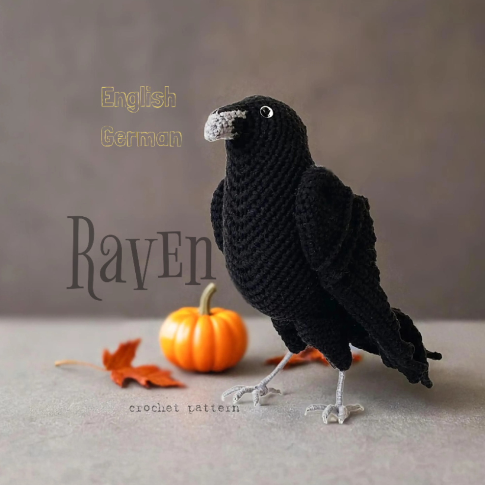 Raven . Crochet pattern