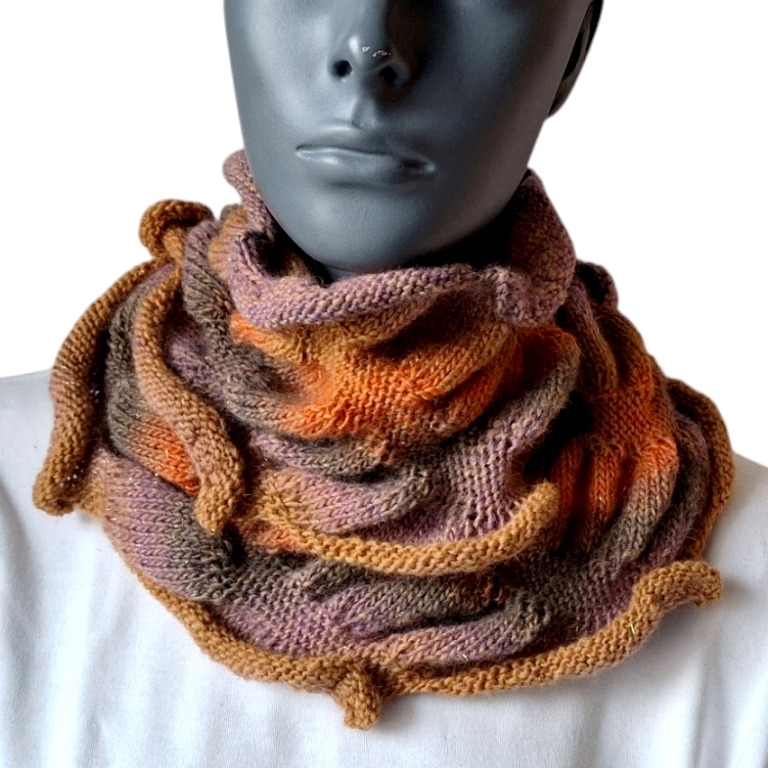 Strickanleitung Loop, Rundschal, raffiniert #337