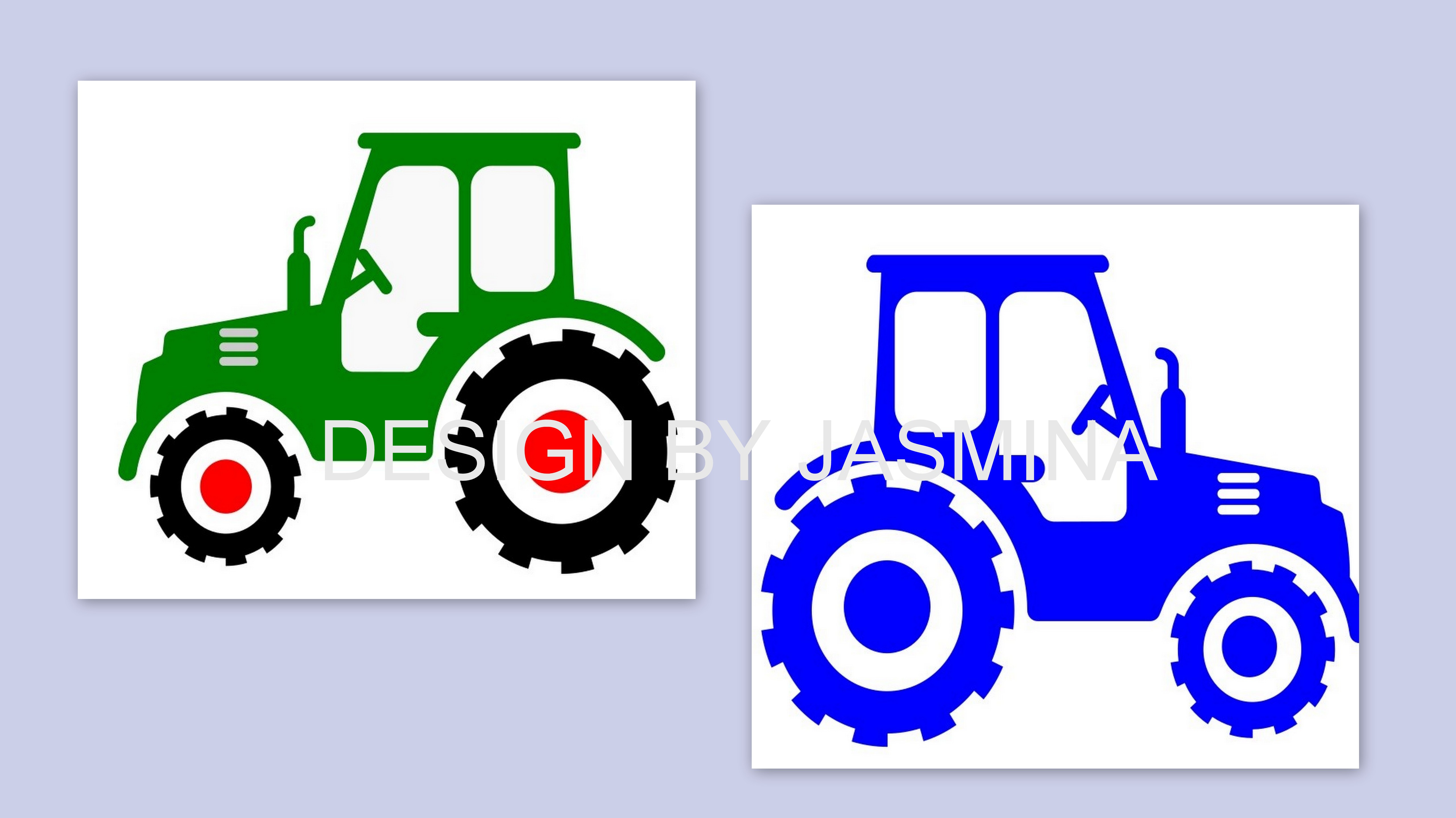 Plotterdatei Traktor / Trecker SVG