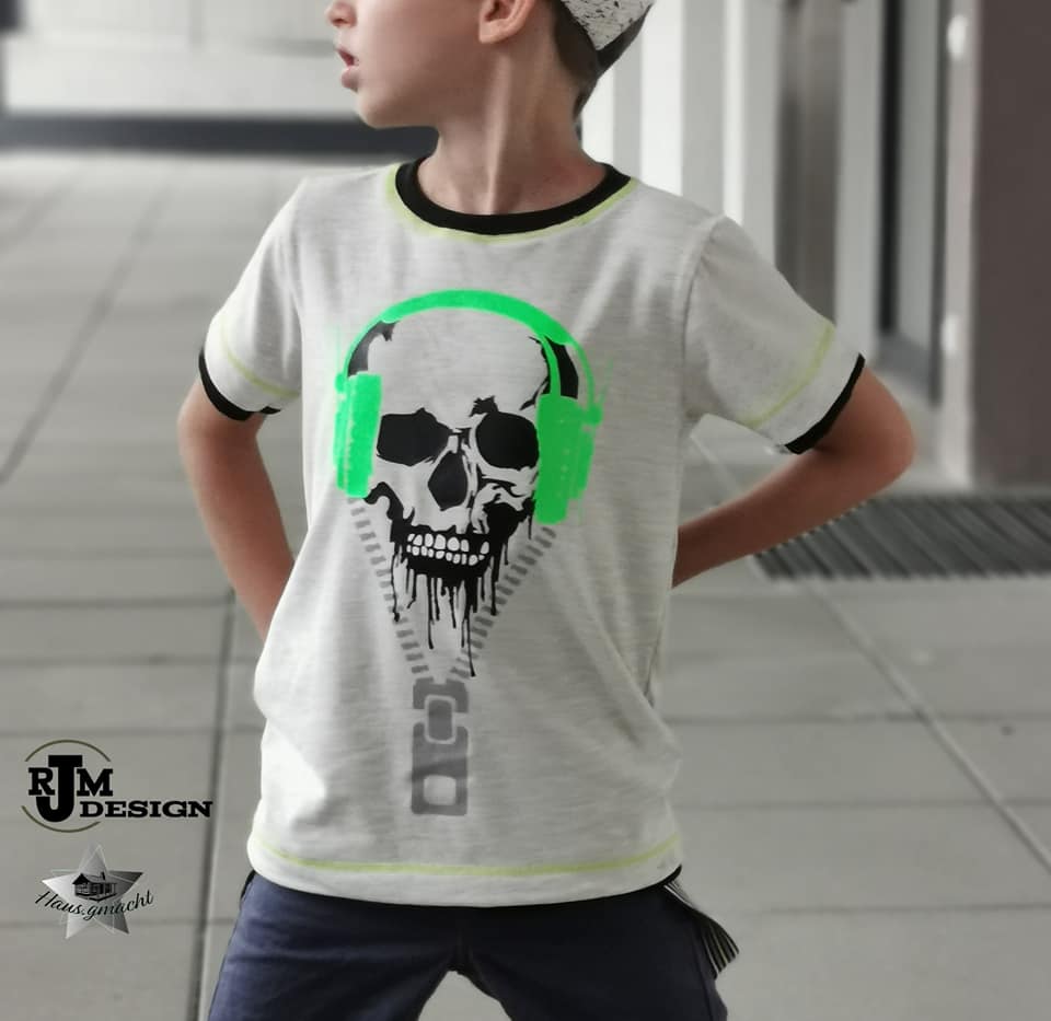 Plotterdatei Beat Skull von RaJoMa