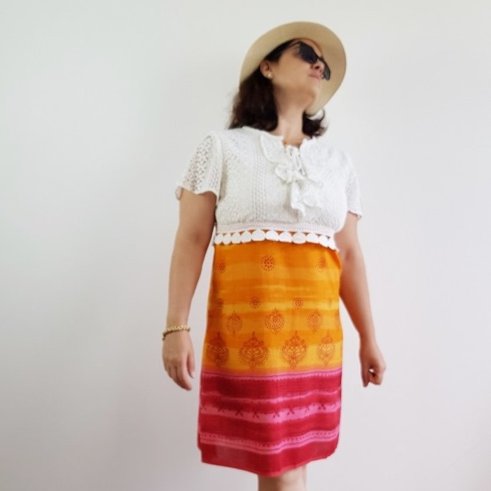 Robe droite pour femme modèle "Corina"- patron pdf 36 au 46