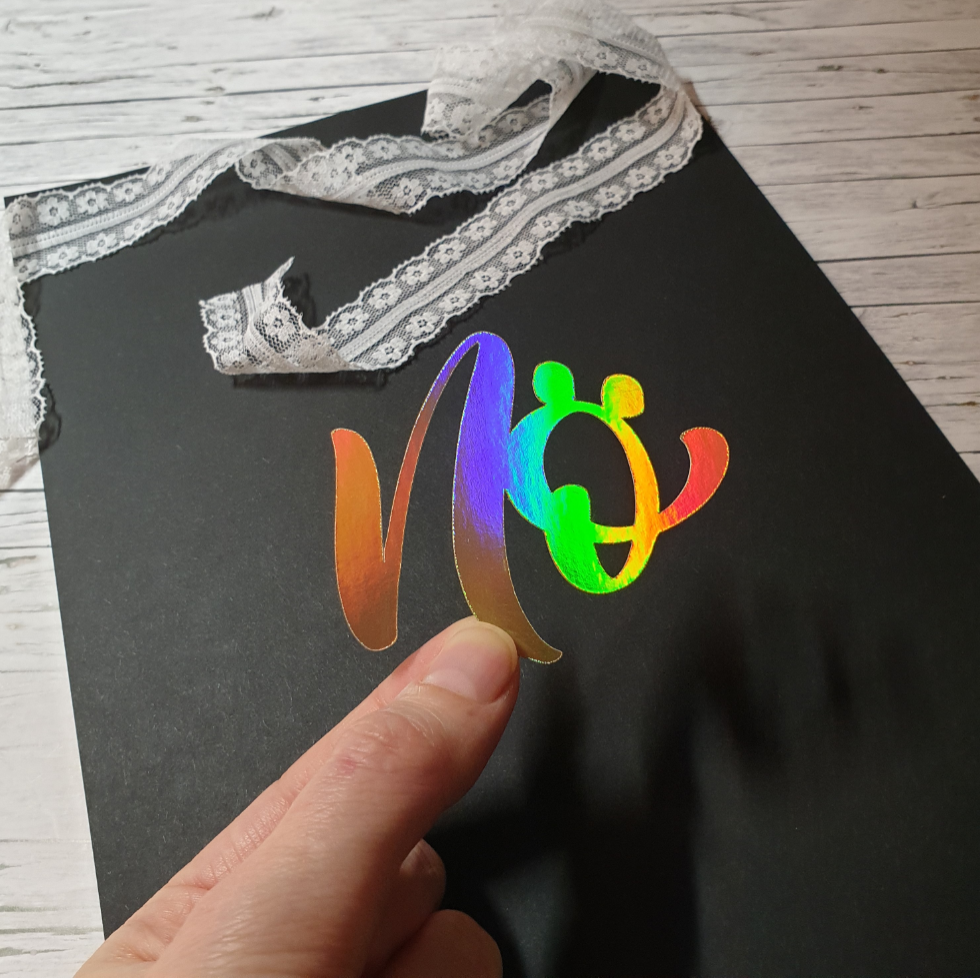 "Nö" - Hand Lettering Plotterdatei