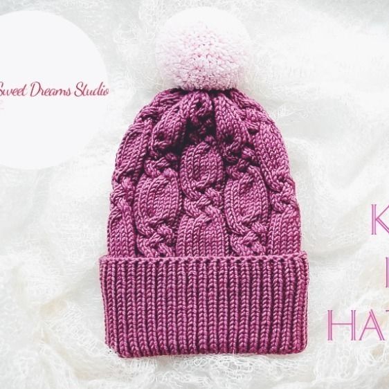 BEANIE "AURORA" PDF Knitting Pattern
