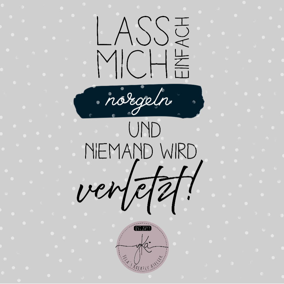 Plotterdatei YKA " nörgeln