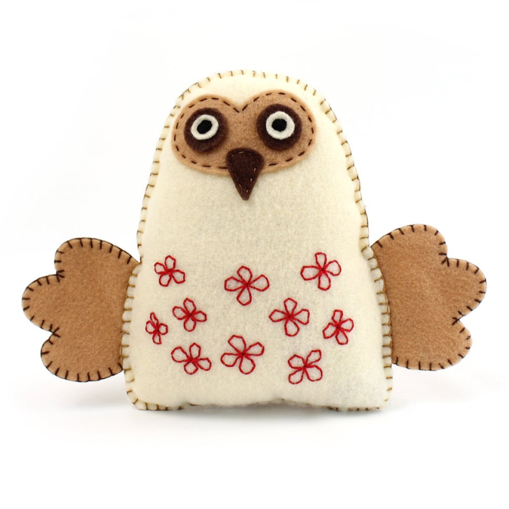 Barn Owl Hand Sewing Pattern