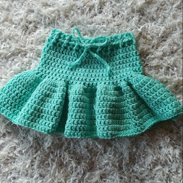 Crochet Ruffle Skirt Pattern