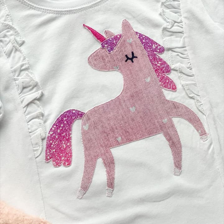 Applikationsvorlage - Scandi Einhorn Set